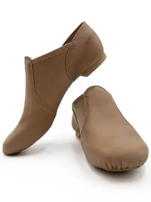 CAPEZIO E-series Jazz Slip On | Caramel