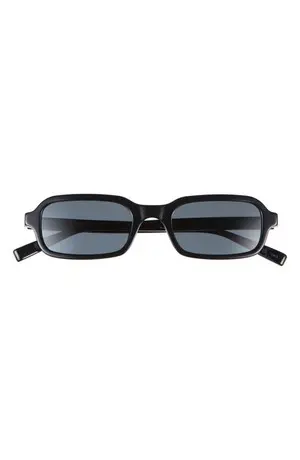 Saint Laurent Saint Laurent Rectangle Sunglasses Black