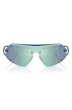 SCUDERIA FERRARI 32mm Small Mirrored Rectangular Sunglasses
