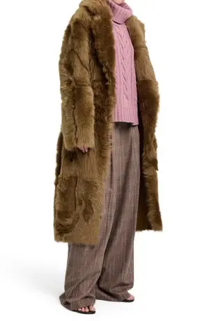 TWP Theodore Genuine Shearling Coat