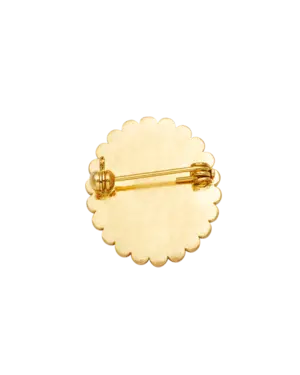 FABLE ENGLAND Eve Floral Brooch