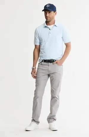 JACHS Straight Leg Stretch 5-pocket Pants