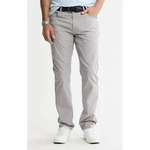 JACHS Straight Leg Stretch 5-pocket Pants - Grey