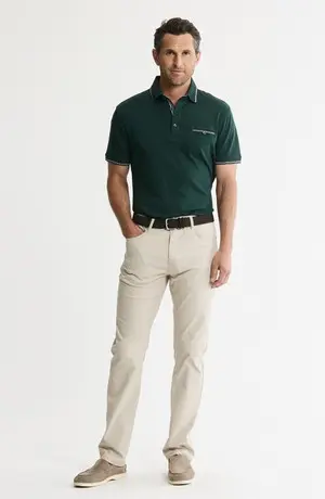 JACHS Straight Leg Stretch 5-pocket Pants