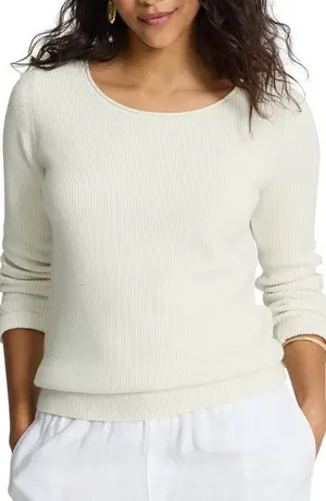 Tommy Bahama Opal Shore Crewneck Sweater - Coconut