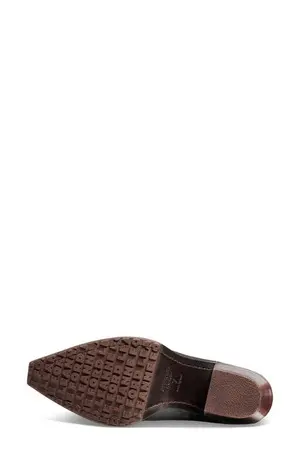 LEANNE FORD, MADE BY BEEK Leanne Ford X Beek Western-inspired Leather Block Heel Booties