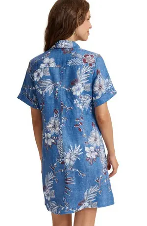 Tommy Bahama Canyon Shores Linen Shift Dress