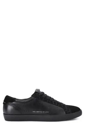 Kurt Geiger Strand Leather Sneaker - Black