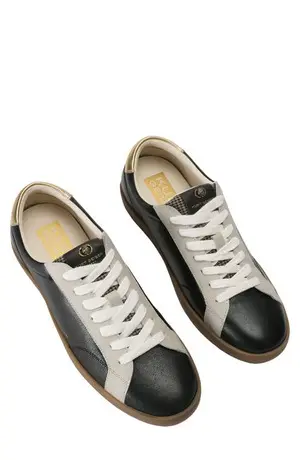 Kurt Geiger Strand Leather Sneaker - Charcoal