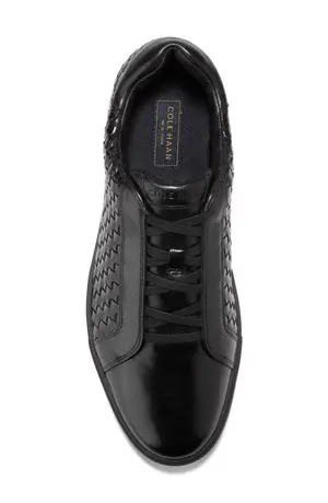 Cole Haan Grandpr%f8 Luxe Woven Slip-on Sneaker - Black/black