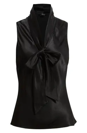 Rails Poppy Tie Neck Sleeveless Top