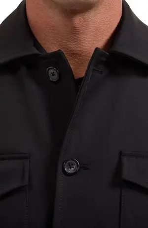 Bugatchi Full Button Field Jacket
