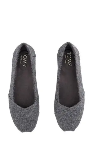 Toms Alpargata Faux Shearling Lined Slip-on