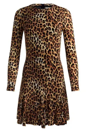 Alice + Olivia Wendy Fit And Flare Minidress