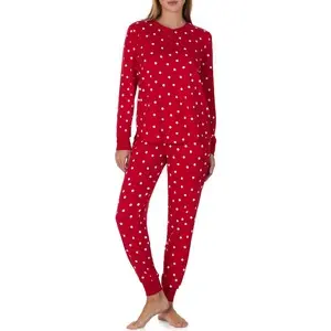 Kate Spade New York Print Pajamas - Red Print