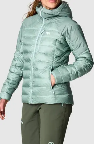 OUTDOOR RESEARCH Helium Down Hoodie - Thyme