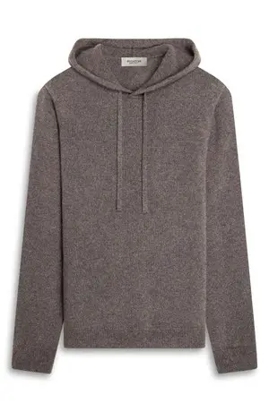 Bugatchi Cashmere & Silk Hoodie - Moss