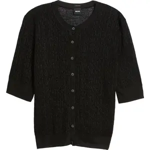 BOSS Fialora Crewneck Cardigan