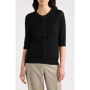 BOSS Fialora Crewneck Cardigan