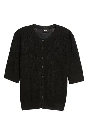 BOSS Fialora Crewneck Cardigan