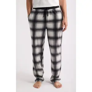 Majestic International Textured Microfleece Lounge Pants - Black