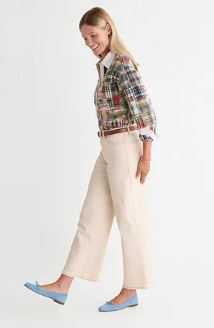 Vineyard Vines Birdie Patchwork Plaid Cotton Shirt