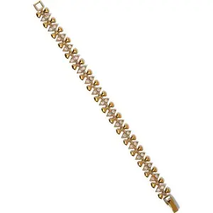 Nadri Celine Geo Line Bracelet Gold