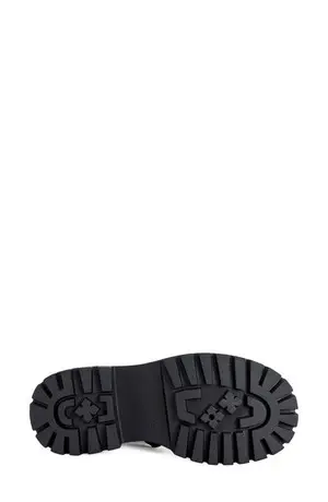 AZALEA WANG Alcetasa Faux Leather Buckle Boot