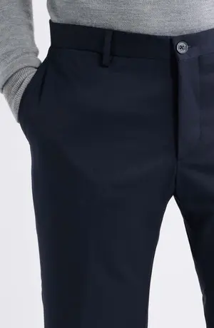 Bugatchi Virgin Wool Blend Chino Pants