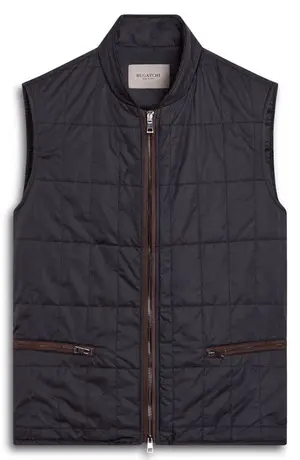 Bugatchi Full Zip Padded Vest