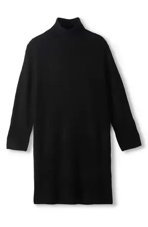 HATLEY Iris Long Sleeve Turtleneck Sweater Dress