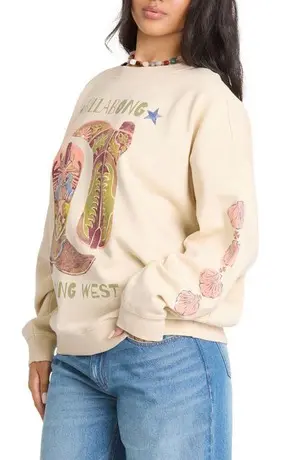 BILLABONG Ride In Graphic Sweatshirt