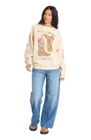 BILLABONG Ride In Graphic Sweatshirt