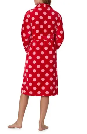 Kate Spade New York Long Fleece Robe