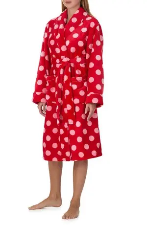 Kate Spade New York Long Fleece Robe