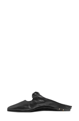 Beek Noddy Leather Flat Mule