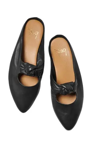 Beek Noddy Leather Flat Mule