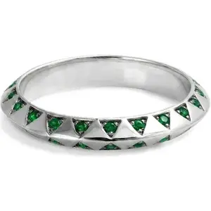 AWE INSPIRED Aura Sterling Silver Ring - Metallic Silver