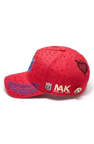 CULT OF INDIVIDUALITY Studded Baseball Cap