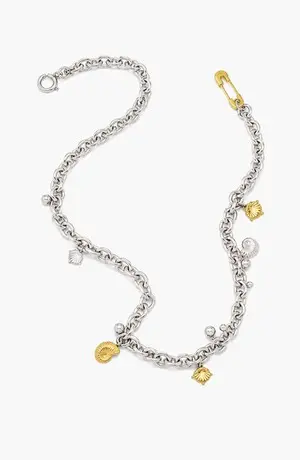 YOJ Coral Curb Necklace