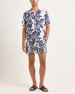 Orlebar Brown Setter Petralis Shorter-length Tailored-fit Swim Shorts - Night Iris