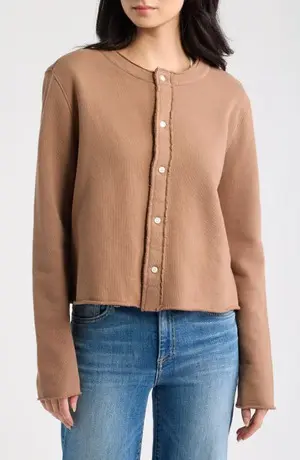 Frank & Eileen Jackie Cardigan - Chai