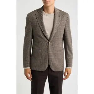 JACK VICTOR Hartford Wool Sport Coat - Tan
