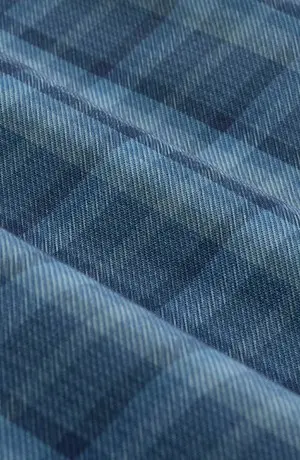 Bugatchi Devon Ooohcotton® Plaid Button-up Shirt - Slate