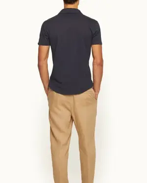Orlebar Brown Sebastian Silk Tailored-fit Polo Shirt