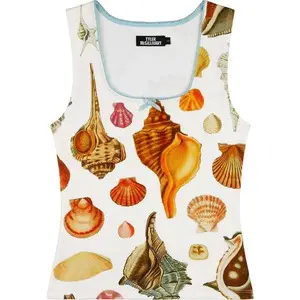 TYLER MCGILLIVARY Collector Square Neck Tank - Shell