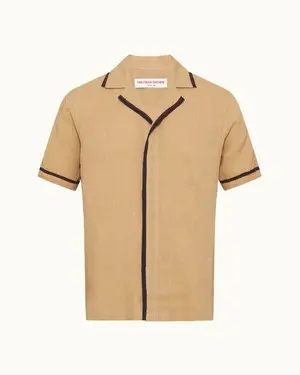 Orlebar Brown Maitan Lino Relaxed-fit Shirt