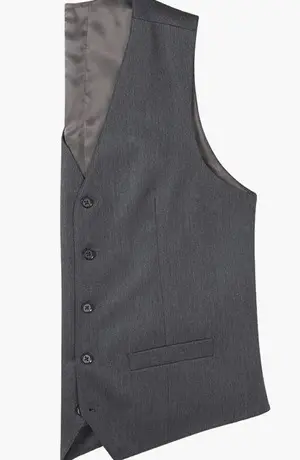 THE BLACK TUX Suit Vest - Grey