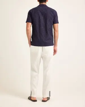 Orlebar Brown Maitan Broderie Relaxed-fit Shirt