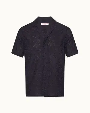 Orlebar Brown Maitan Broderie Relaxed-fit Shirt